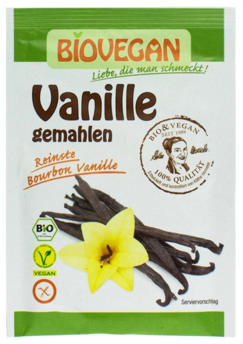 Βανίλια bourbon σκόνη Bio 5gr (BIOVEGAN) τιμή 8.05€ - Βιολογικά ...