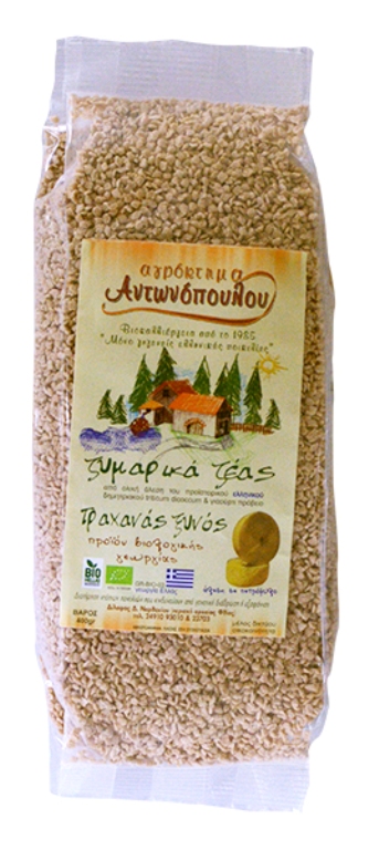 Τραχανάς Ζέας ολικής ξινός Bio 400gr (ΑΝΤΩΝΟΠΟΥΛΟΣ) τιμή 4.90 ...