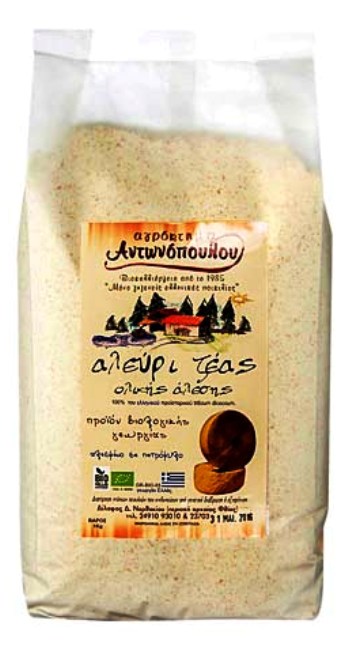 Βιολογικό Αλεύρι Ζέας ολικής 1kg (ΑΝΤΩΝΟΠΟΥΛΟΣ) τιμή 5.30€ - Βιολογικά ...