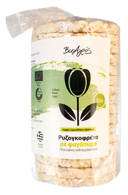 Ρυζογκοφρέτα Φαγόπυρο Χ/Αλ Bio 100gr (ΒΙΟΑΓΡΟΣ) τιμή 1.90€ - Βιολογικά ...
