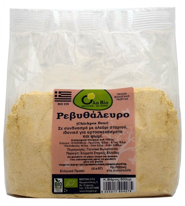 Ρεβυθάλευρο bio 500gr (ΒΙΟΥΓΕΙΑ) τιμή 2.45€ - Βιολογικά Προϊόντα ...