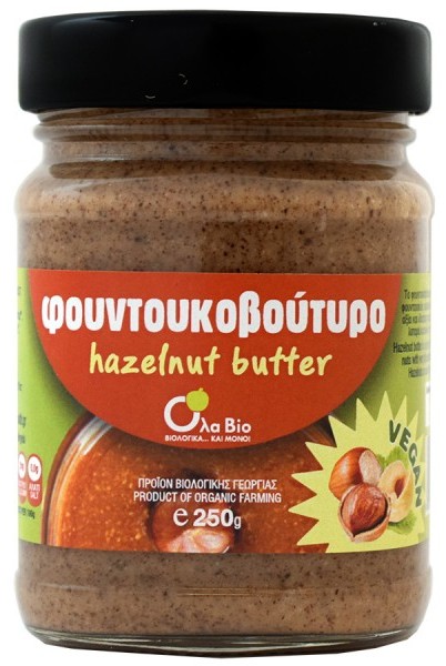Φουντουκοβούτυρο Bio 250gr (ΒΙΟΥΓΕΙΑ) τιμή 8.35€ - Βιολογικά Προϊόντα ...
