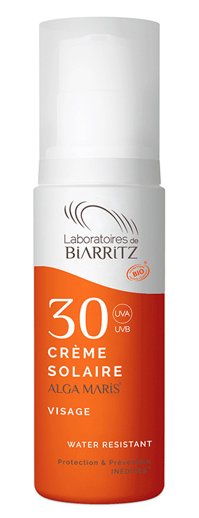Αντηλιακή κρέμα προσώπου SPF 30+ bio 50ml (ALGA MARIS) τιμή 17.70 ...