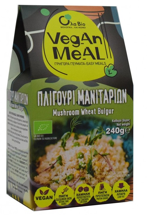 Πλιγούρι με μανιτάρια bio 240gr (ΒΙΟΥΓΕΙΑ) τιμή 3.00€ - Βιολογικά ...