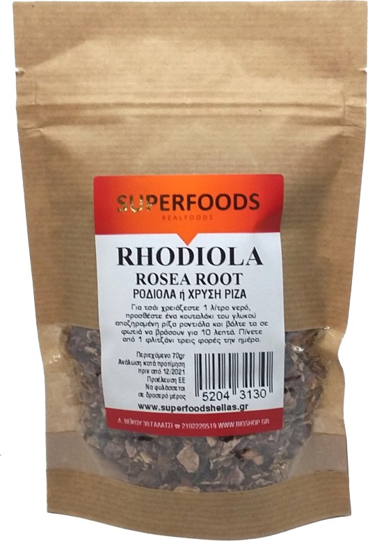 Rhodiola Rosea root 70gr (YPERTROFES) τιμή 8.70€ - Βιολογικά Προϊόντα ...