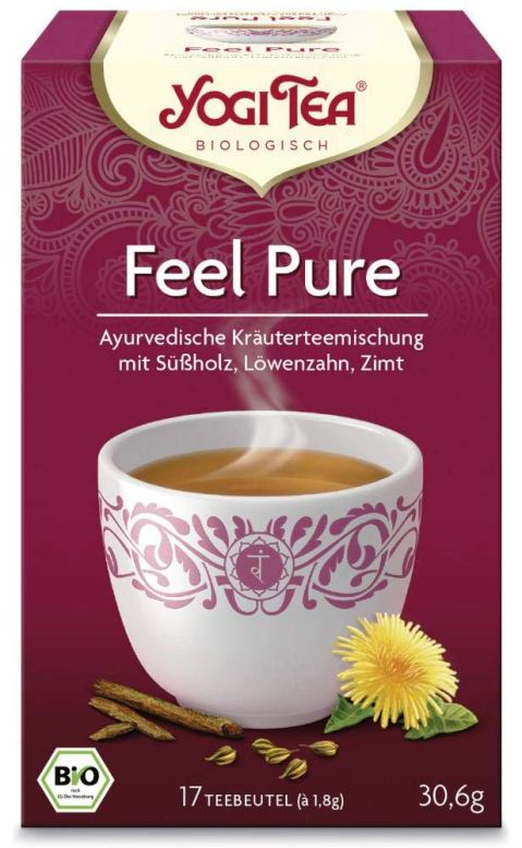 Feel Pure / DeTox - Βιολογικό τσάι για αποτοξίνωση (YOGI TEA) τιμή 3.95 ...