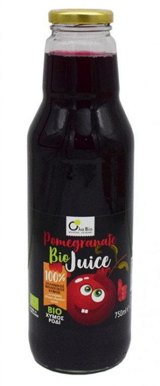 Χυμός ρόδι Ελληνικός Bio 750ml (ΒΙΟΥΓΕΙΑ) τιμή 6.00€ - Βιολογικά ...