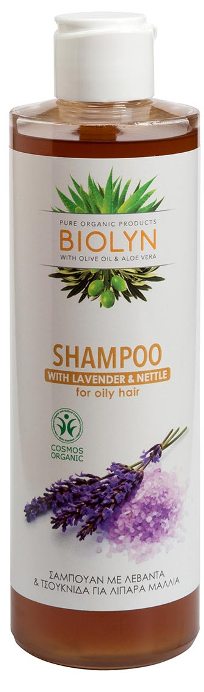 Σαμπουάν τσουκνίδα & λεβάντα για λιπαρά μαλλιά 250 ml (BIOLYN) τιμή 7. ...