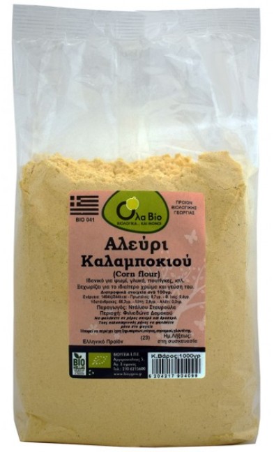 Καλαμποκάλευρο Bio 1000gr (ΒΙΟΥΓΕΙΑ) τιμή 3.20€ - Βιολογικά Προϊόντα ...
