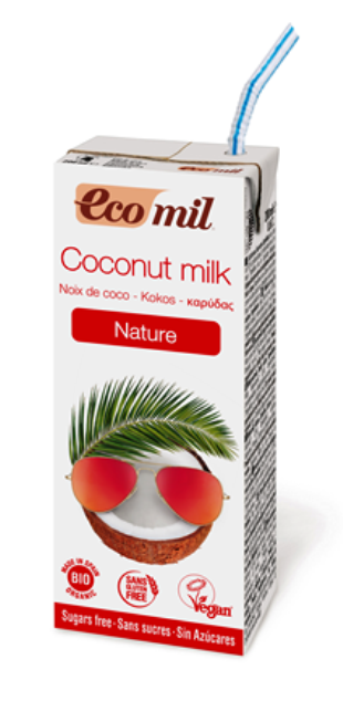 Ρόφημα καρύδας Bio μίνι 200ml (ECOMIL) τιμή 1.45€ - Βιολογικά Προϊόντα ...