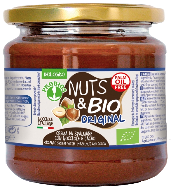 Μερέντα Nuts and Bio 400gr (PROBIOS) τιμή 9.00€ - Βιολογικά Προϊόντα ...