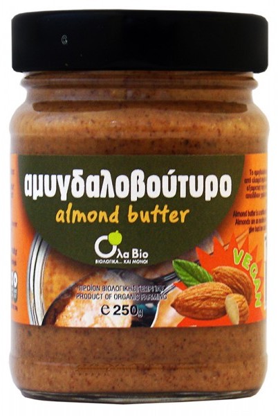 Αμυγδαλοβούτυρο Bio 250gr (ΒΙΟΥΓΕΙΑ) τιμή 8.65€ - Βιολογικά Προϊόντα ...