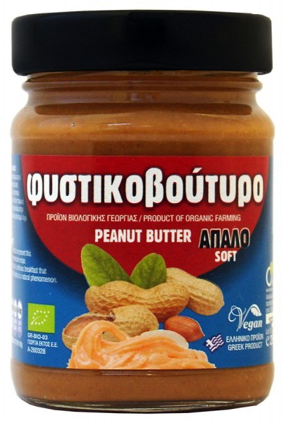 Φυστικοβούτυρο απαλό Bio 250gr (ΒΙΟΥΓΕΙΑ) τιμή 4.65€ - Βιολογικά ...