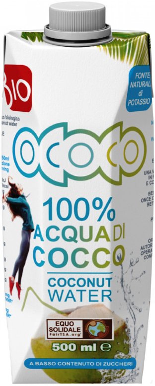 Νερό Καρύδας 100% BIO 500ml (OCOCO) τιμή 3.90€ - Βιολογικά Προϊόντα - Χυμοί