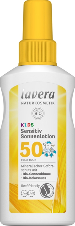 Παιδικό αντηλιακό SPF50 Bio 100ml (LAVERA) τιμή 23.00€ - Βιολογικά ...