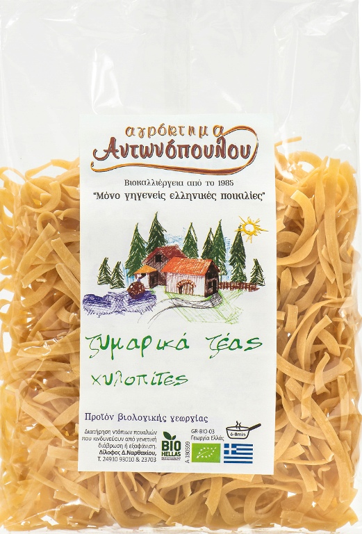 Χυλοπίτες Λευκές Ζέας Bio 400gr (ΑΝΤΩΝΟΠΟΥΛΟΥ) τιμή 4.95€ - Βιολογικά ...