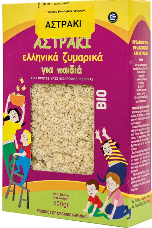 Αστράκι λευκό σιμιγδάλι BIO 500gr (ΒΙΟΑΓΡΟΣ) τιμή 1.75€ - Βιολογικά ...