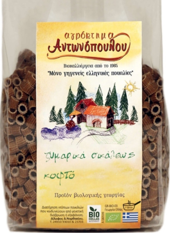 Κοφτό Μακαρονάκι Σίκαλης BIO 400gr (ΑΝΤΩΝΟΠΟΥΛΟΥ) τιμή 3.50 ...