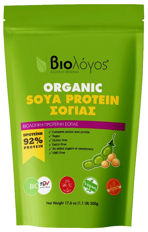 Πρωτεΐνη Σόγιας Bio 500gr (ΒΙΟΛΟΓΟΣ) τιμή 19.95€ - Βιολογικά Προϊόντα ...