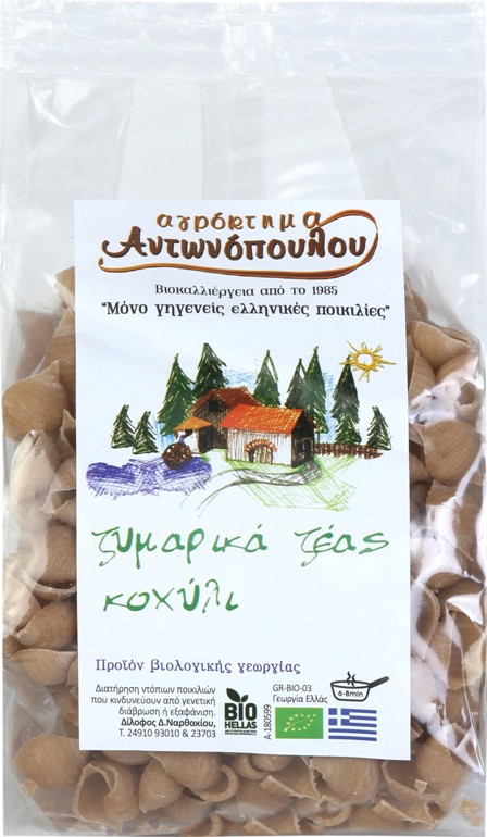 Κοχύλι Ζέας λευκό BIO 400gr (ΑΝΤΩΝΟΠΟΥΛΟΥ) τιμή 3.40€ - Βιολογικά ...