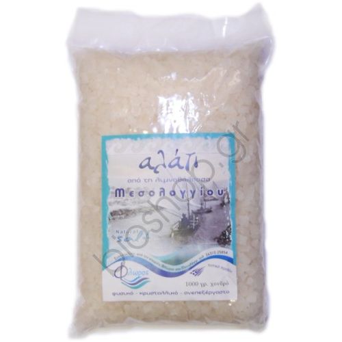 Αλάτι θαλασσινό χονδρό Μεσολογγίου 1kg (ΦΛΩΡΟΣ) τιμή 1.90€ - Βιολογικά ...
