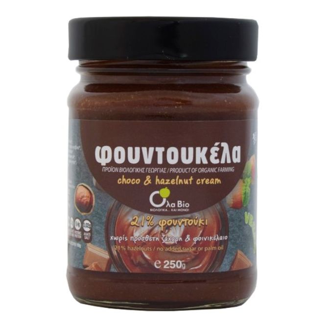 Φουντουκέλα (μερέντα) Ελλ. Bio 250gr (ΒΙΟΥΓΕΙΑ) τιμή 5.85€ - Βιολογικά ...