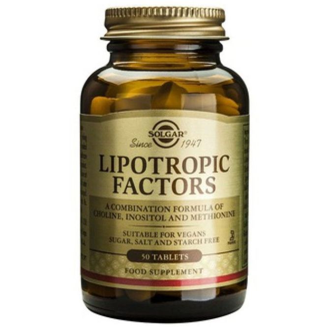 LIPOTROPIC FACTORS 50tab. (SOLGAR) τιμή 26.95€ - Βιολογικά Προϊόντα ...