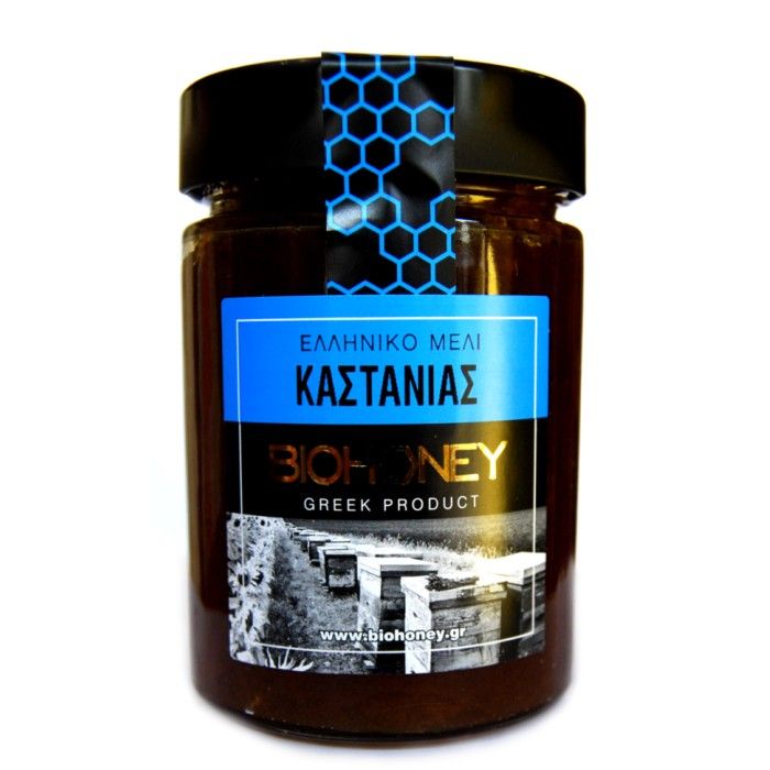 Μέλι Καστανιάς 450gr (MELISSOKIPOS) τιμή 6.50€ - Βιολογικά Προϊόντα - Μέλι