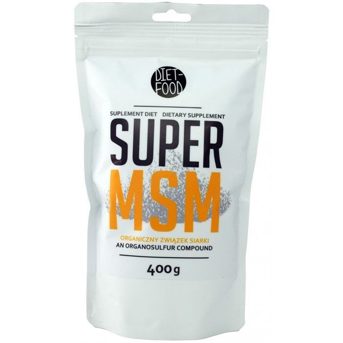 MSM Powder 400gr (DIET FOOD) τιμή 13.85€ - Βιολογικά Προϊόντα - Super ...