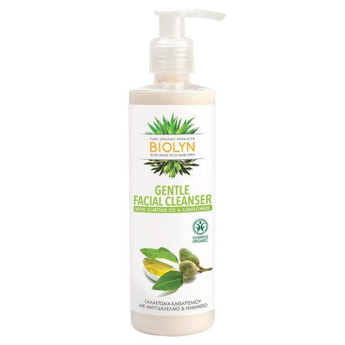 Γαλάκτωμα καθαρισμού με αμυγδαλέλαιο & ηλίανθο 250ml (BIOLYN) τιμή 11. ...