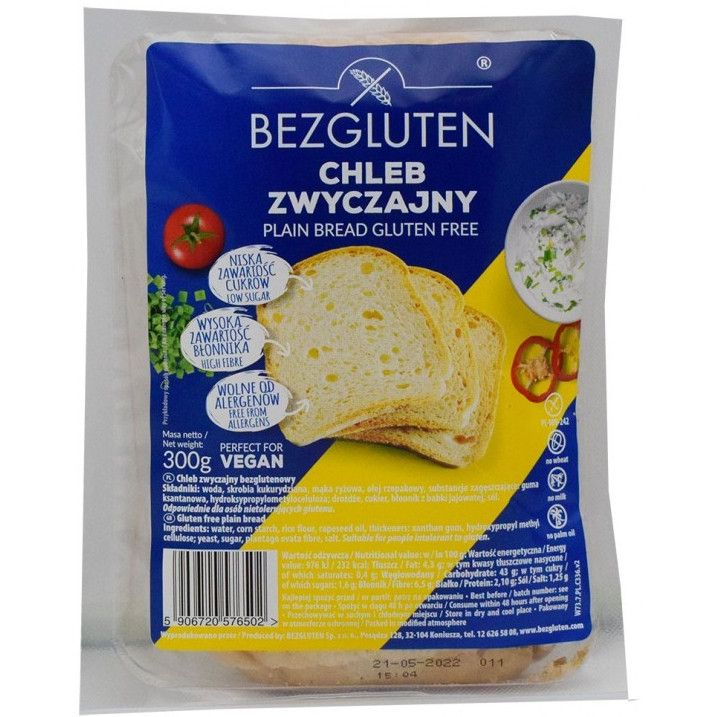 Ψωμί Φέτες Χ/ΓΛ 300gr (BEZGLUTEN) τιμή 3.05€ - Βιολογικά Προϊόντα ...