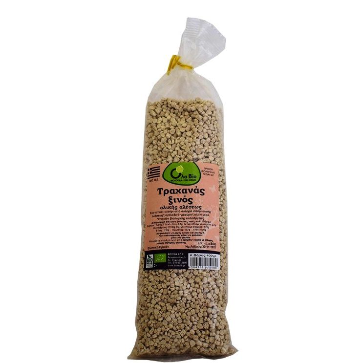 Τραχανάς ολικής ξινός bio 400gr (ΒΙΟΥΓΕΙΑ) τιμή 2.90€ - Βιολογικά ...