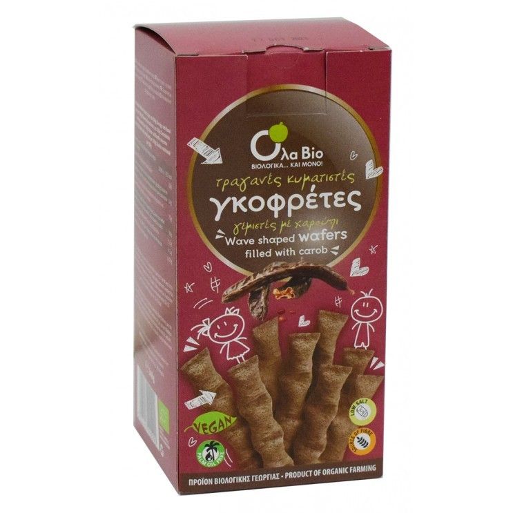 Βιολογικά πουράκια Χαρούπι VEGAN Βio 140gr (ΒΙΟΥΓΕΙΑ) τιμή 2.50 ...