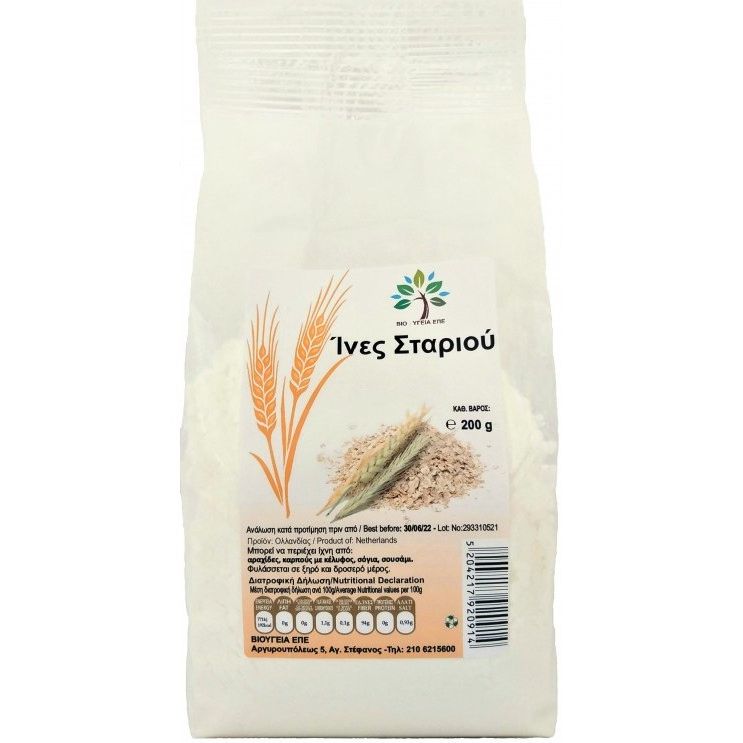 Ίνες σταριού 200gr (ΒΙΟΥΓΕΙΑ) τιμή 2.30€ - Βιολογικά Προϊόντα ...