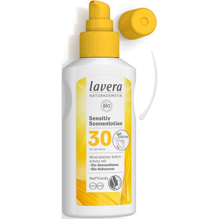 Αντηλιακό Γαλάκτωμα Σπρέι SPF 30 Bio 100ml (LAVERA) τιμή 15.85 ...