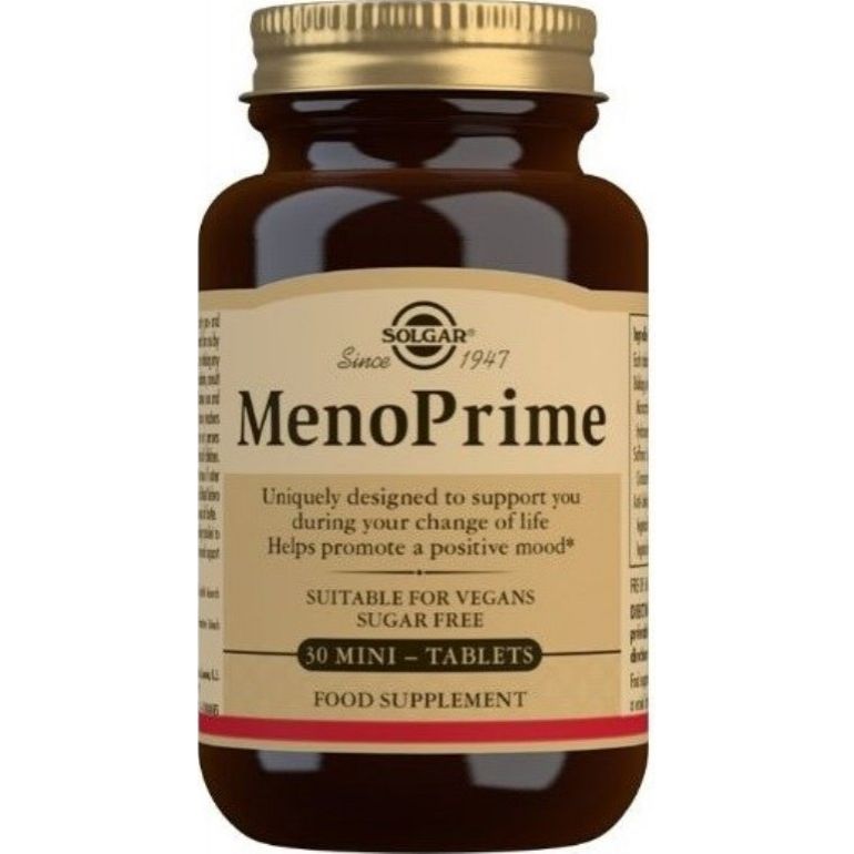 Menoprime Tabs 30s (SOLGAR) τιμή 32.95€ - Βιολογικά Προϊόντα - Διάφορα